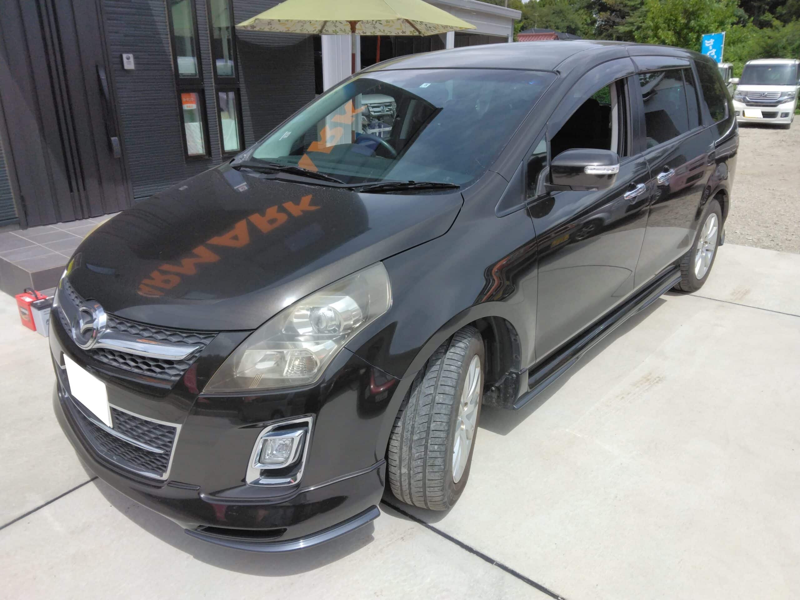 マツダ MPV 23S ワンオーナー 7人乗り 傷凹みなし タイヤ山あり - カーマーク